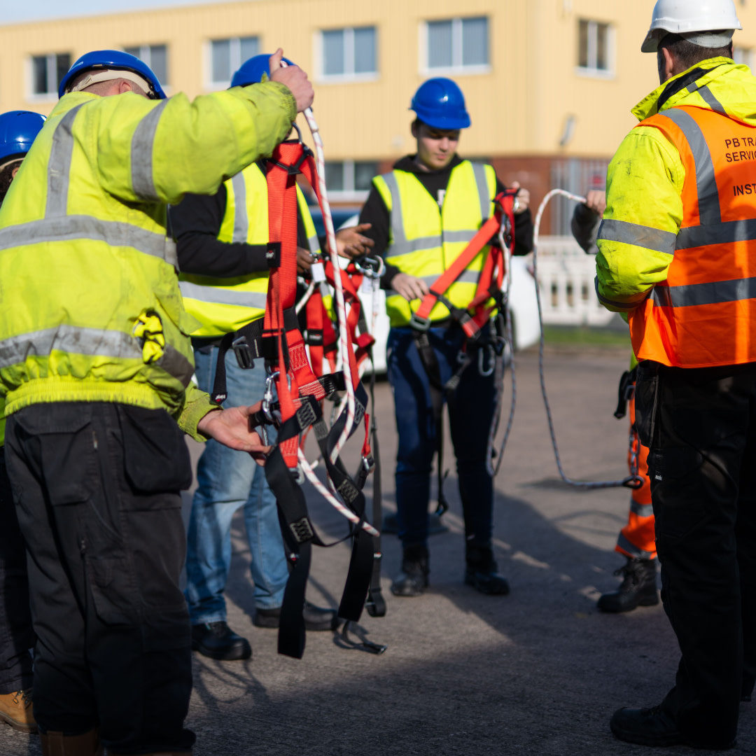 IPAF Safety Harness Instructor Training Course | P B Training Services Ltd